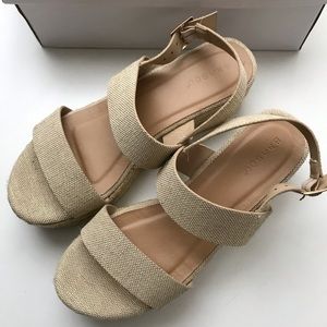 BAMBOO | Shoes | Nwt Box Bamboo Woven Wedges | Poshmark